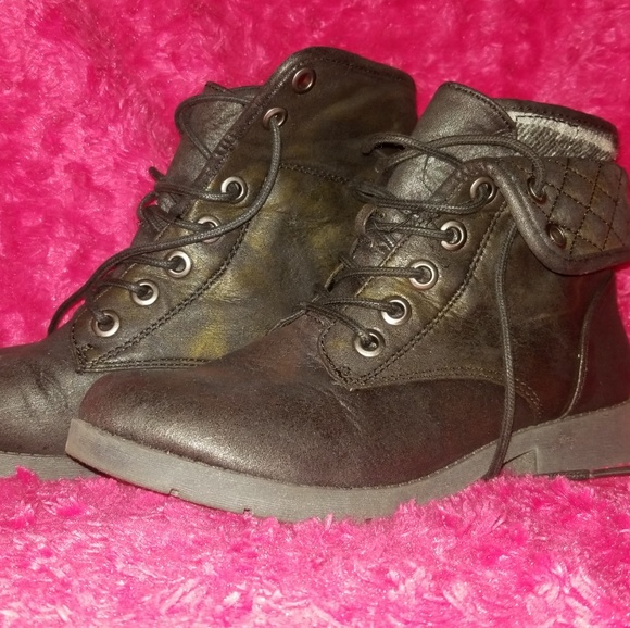Arizona Jean Company | Shoes | Arizona Jeans Rugged Washed Ankle Boots ...